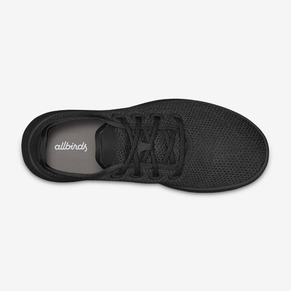 Allbirds Tree Runners & Reviews, Men's | Jet Black (Black Sole)